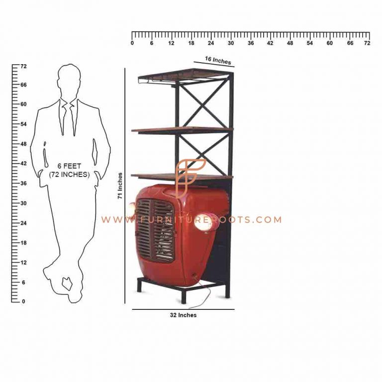 Eccentric Indian Wine Rack – Pub Display Furniture | FurnitureRoots