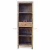 Boho Distress Single Display Unit - Resort Almirah Design | FurnitureRoots
