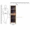 Boho Distress Single Display Unit - Resort Almirah Design | FurnitureRoots