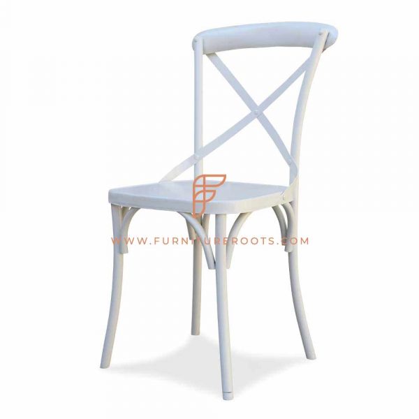 Rock Solid Cross Back Dining Chair – Café & Coffee Shop Chairs