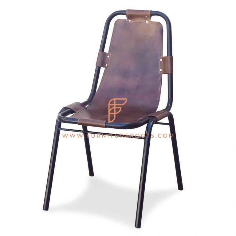 Stackable Leather Event Chair – Leather Wedding Chair | FurnitureRoots