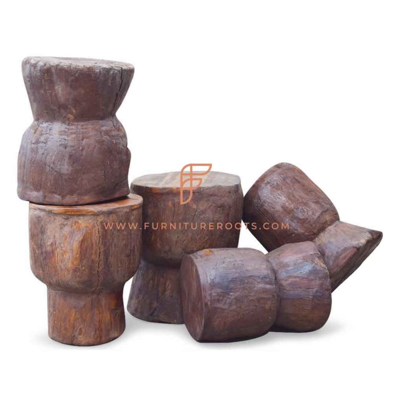 Buy FR Barstools Series One-Off Natural Tree Trunk Stool Online - Low ...