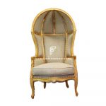Buy FR Balloon Chairs Series Custom Carved Fabric Upholstered Balloon ...