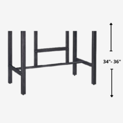 Restaurant Table Bases, Table Legs, & Table Bottoms & Platforms